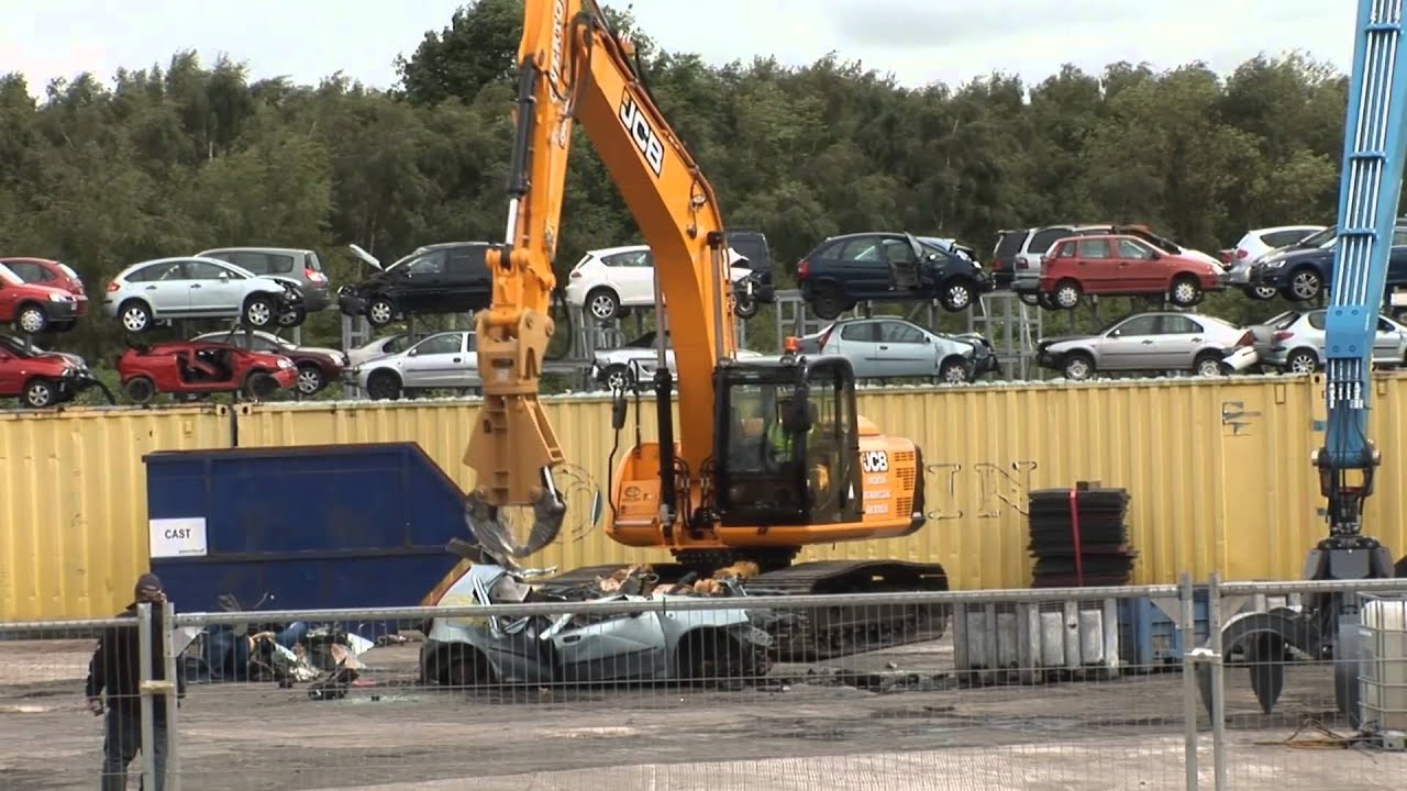 JCB Wastemaster - Recyclage - YouTube