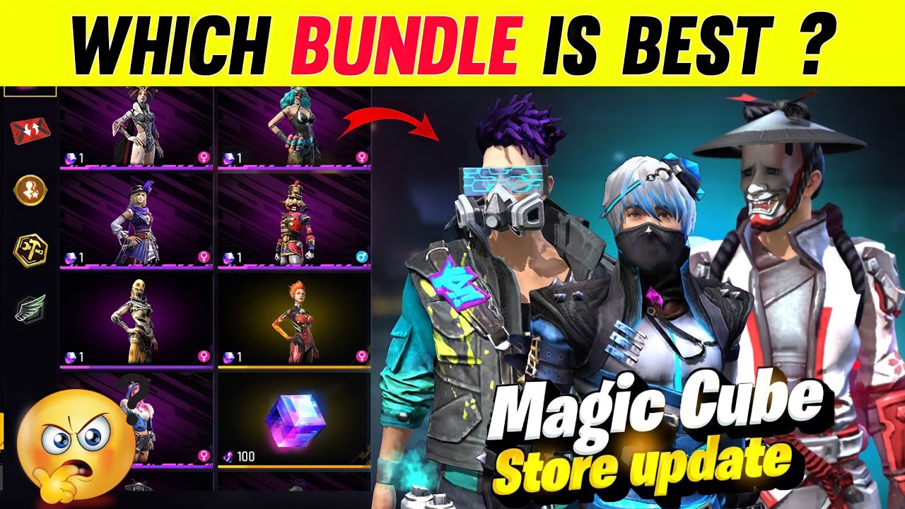 Best Bundle In Magic Cube 🤔 | FF Magic Cube Se Konsa Bundle Le - YouTube