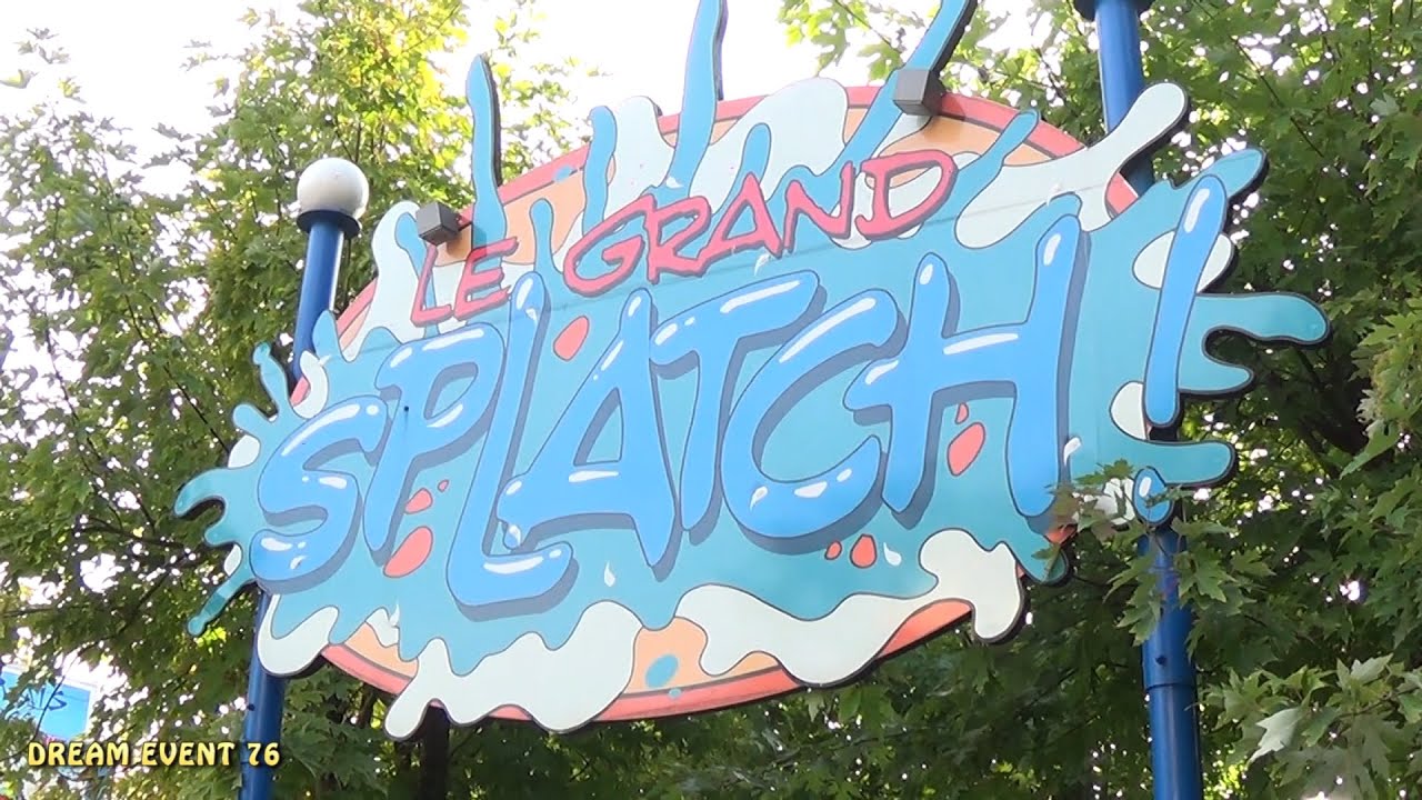 Le Grand Splatch, Parc Asterix - YouTube