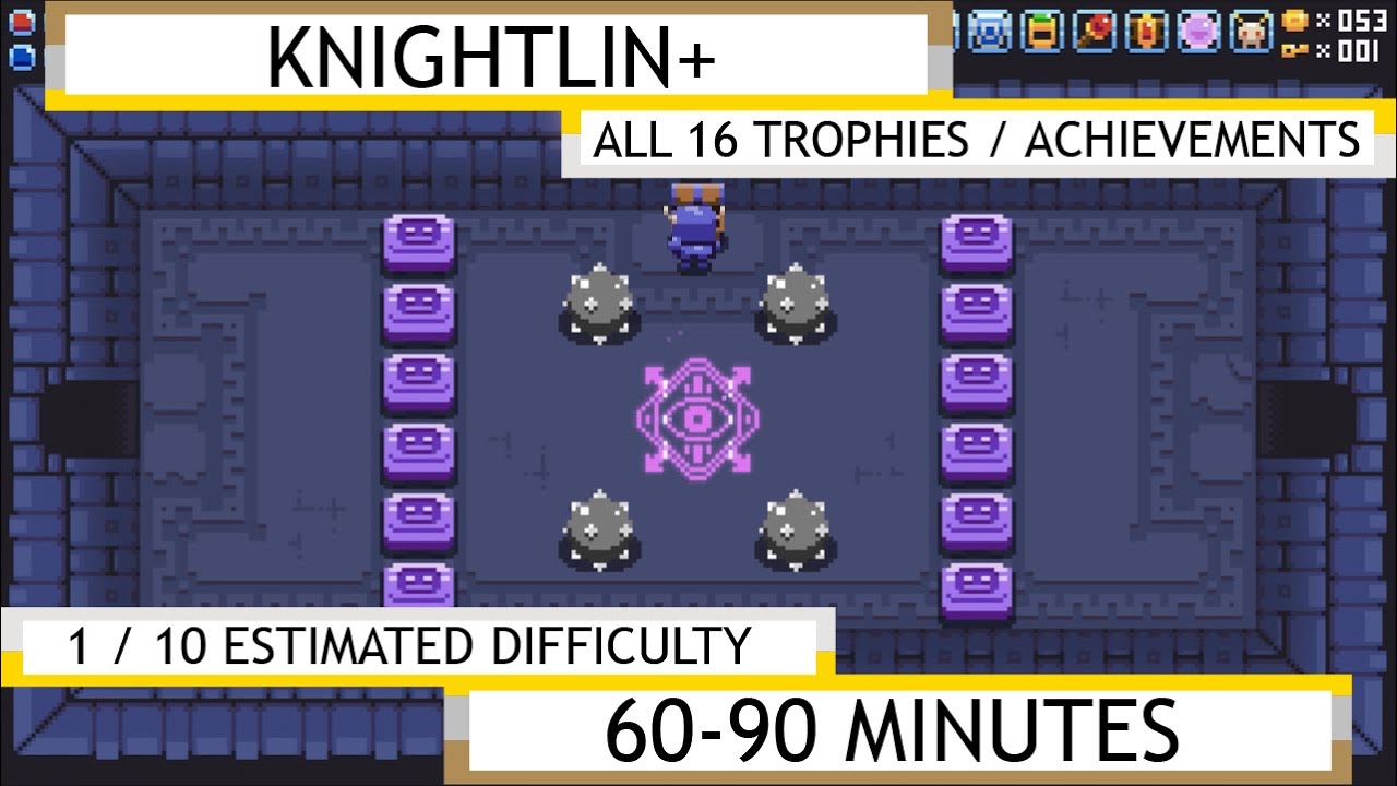 Knightin+ - Platinum/100% Achievement Walkthrough Guide [No Commentary ...