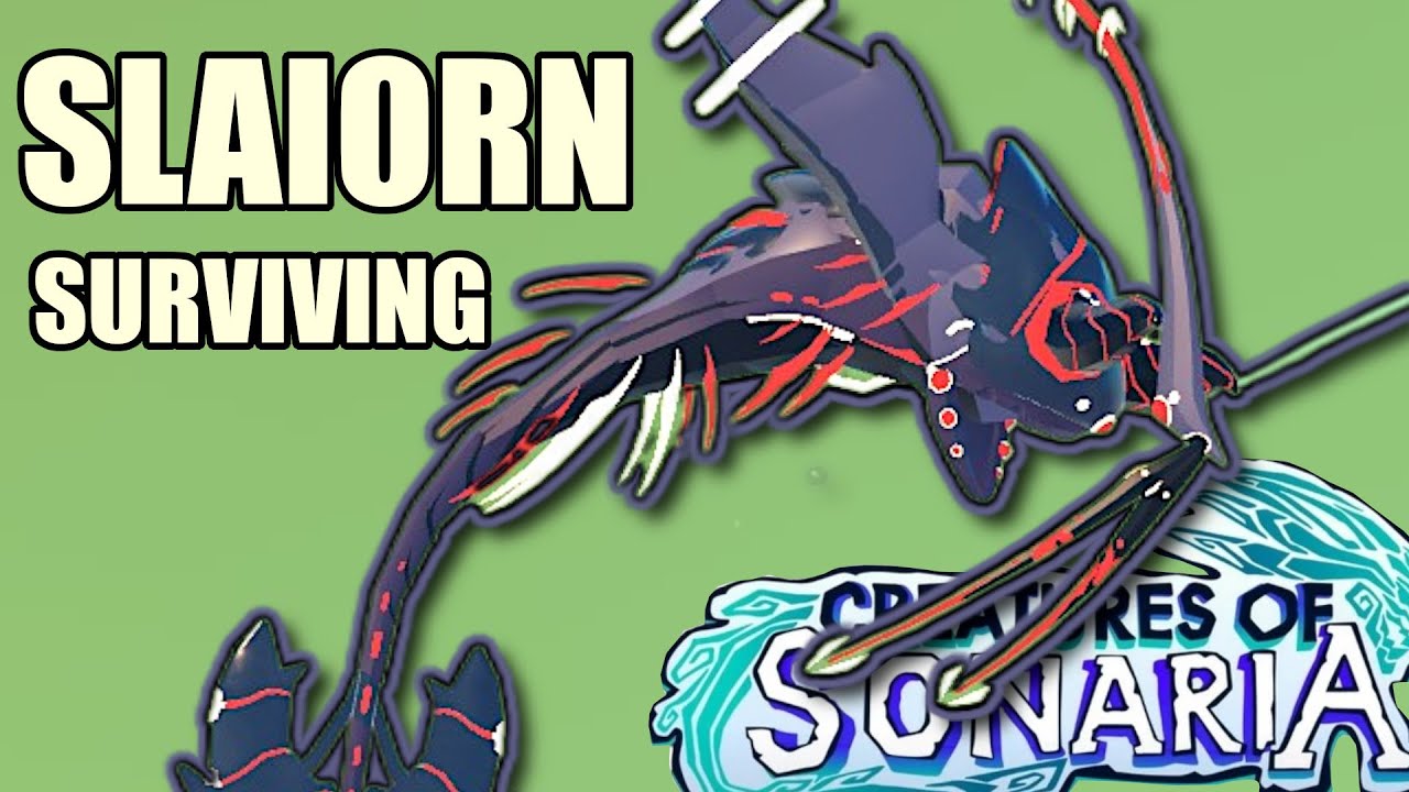 How I Survived as a Slaiorn! | Crazy Adventures in Creatures of Sonaria ...