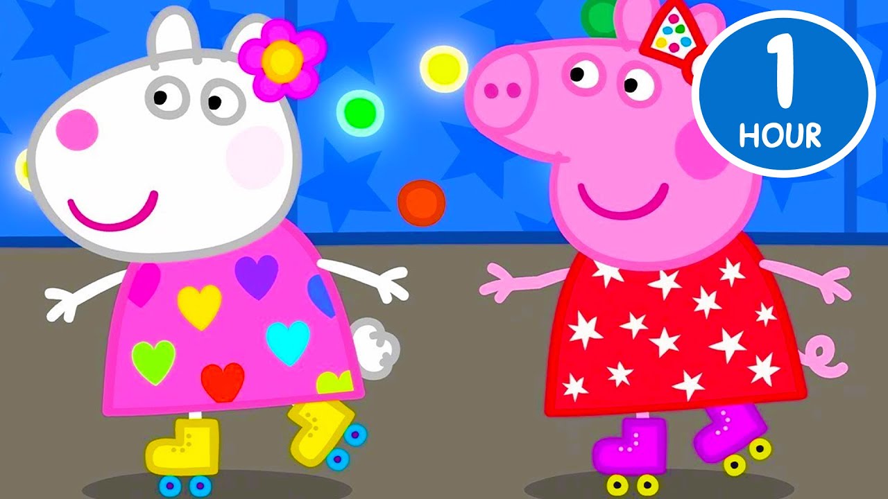 The Roller Skating Disco | Cartoons for Kids | Fun Animation | Peppa ...