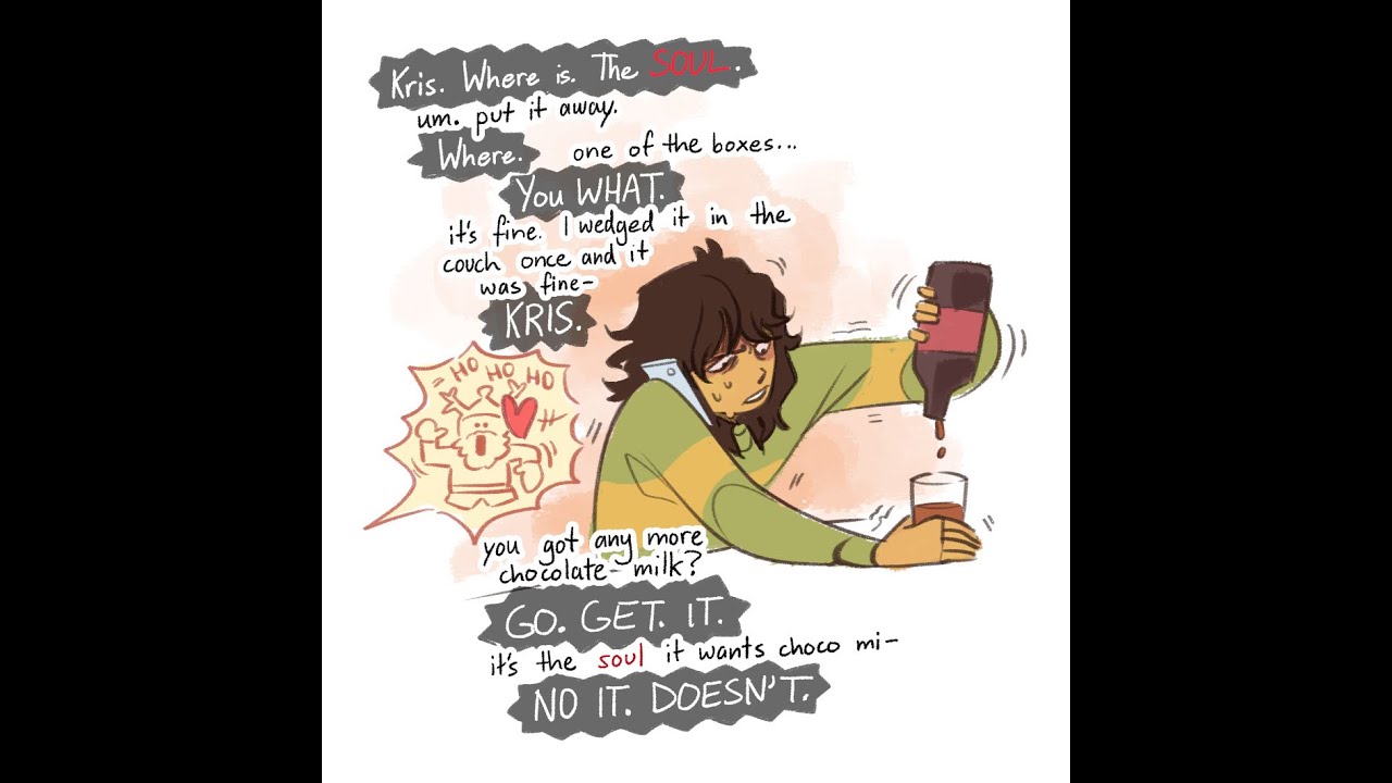 [CH 4 SPOILERS] SOUL Food - a Deltarune Comic Dub - YouTube