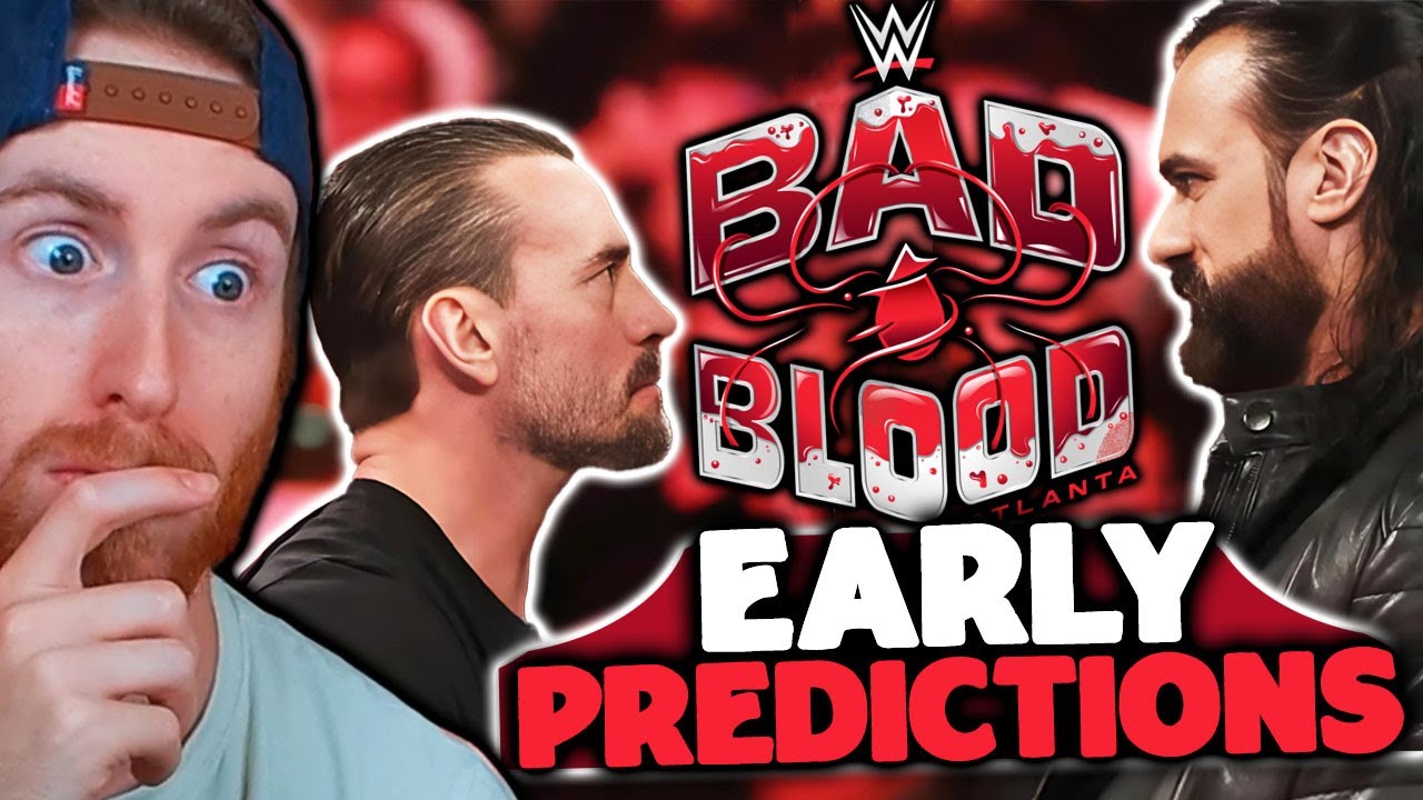 FAR TOO EARLY WWE BAD BLOOD PREDICTIONS - YouTube