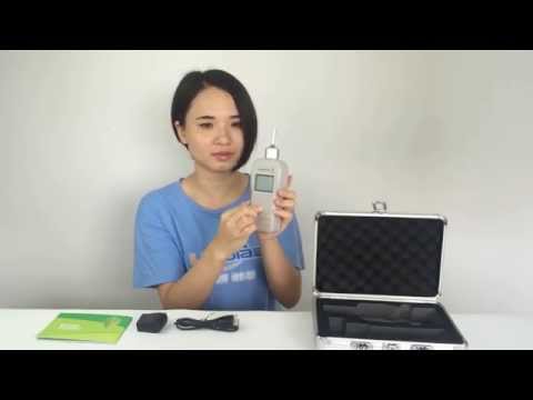 Formaldehyde detector,  HCHO detector, gas detector introduction video