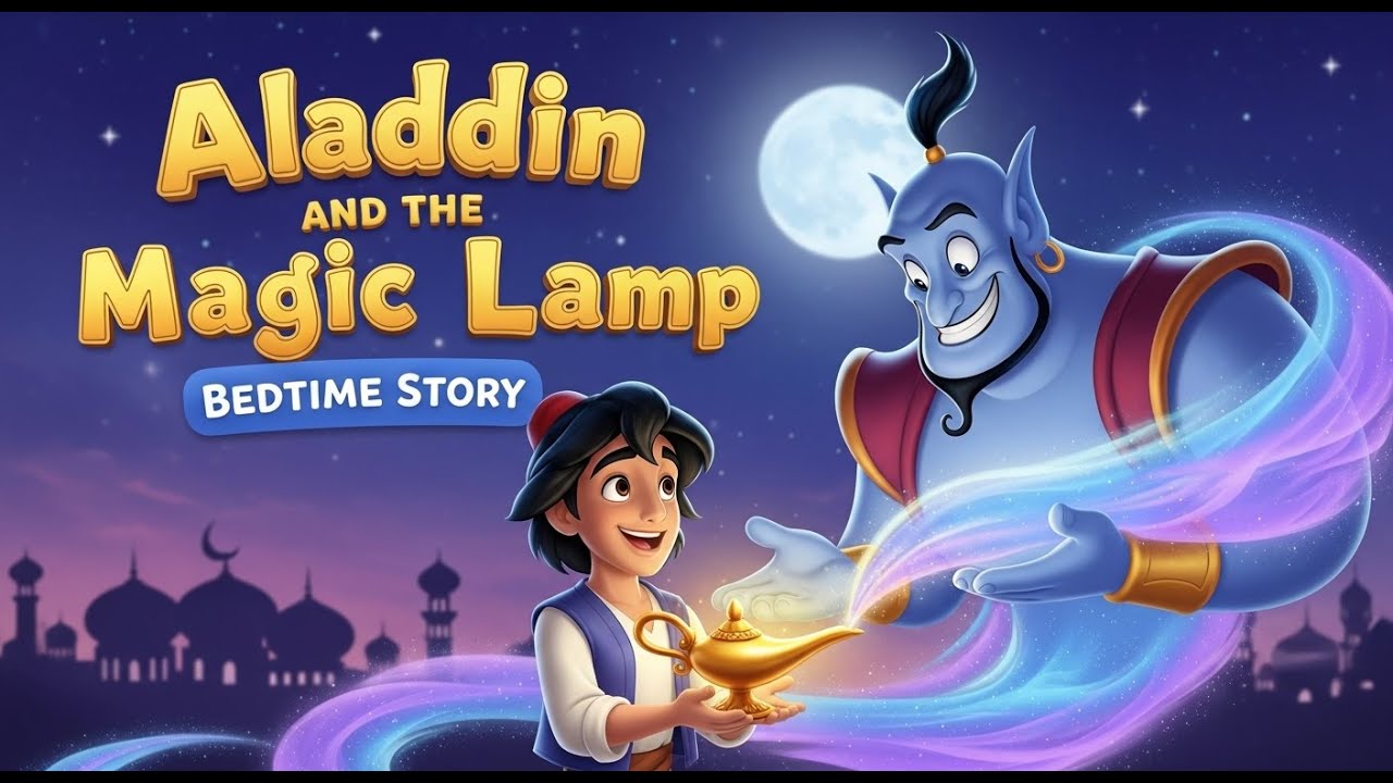 Classic Arabian Night Story – Aladdin and the Lamp | Children’s Fairy ...