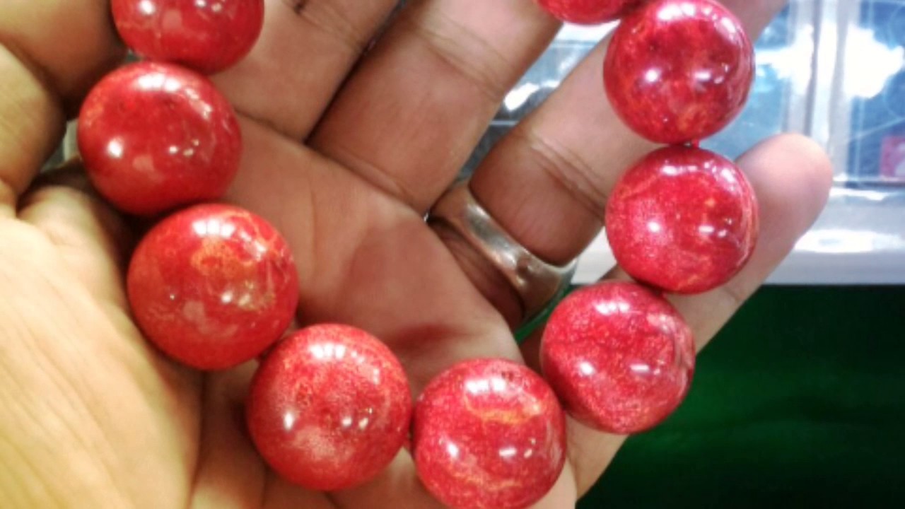 Bracelete Gelang RED CORALBATU MARJAN Best Quality Mix Size From Rp500 ...