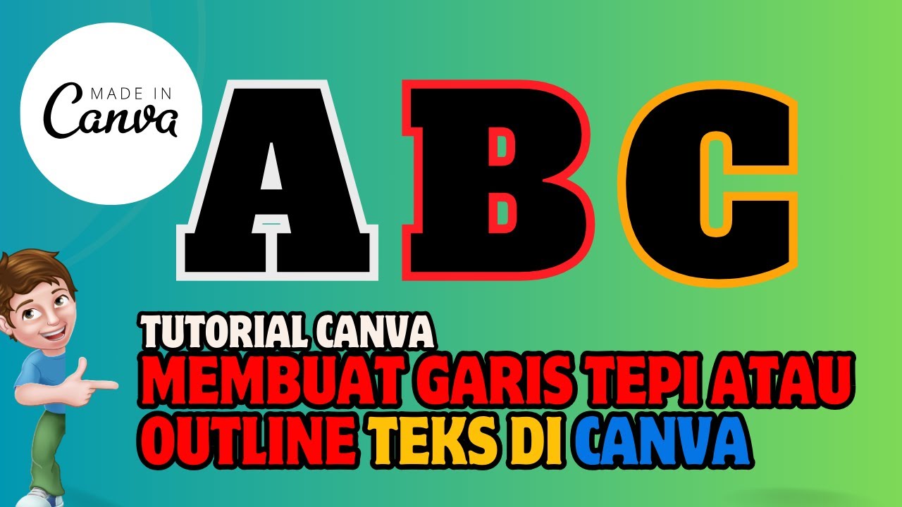 Cara Membuat Garis Tepi Teks Di Canva, Membuat Outline Teks Di Canva ...