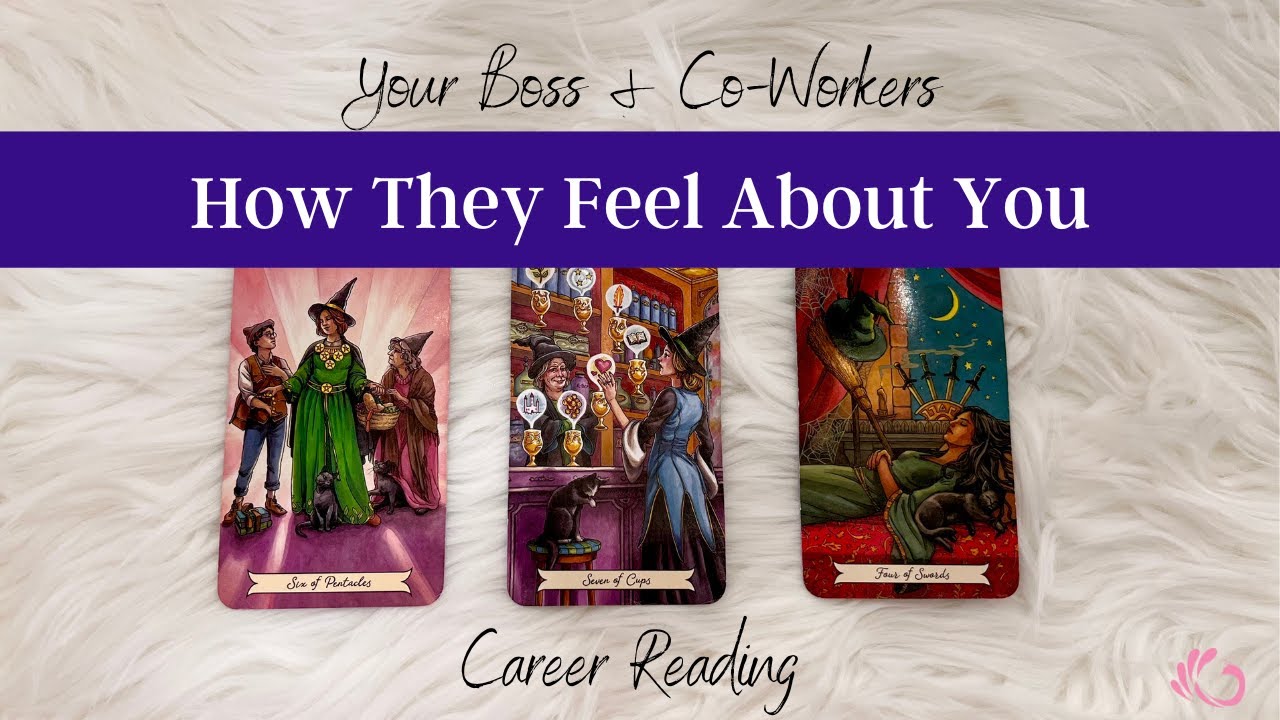 How Your Boss & Co-Workers Feel About You // pick a card tarot reading ...
