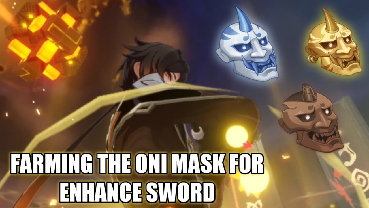 GENSHIN IMPACT | FARMING | MASK OF THE KIJIN | MASK OF THE ONE-HORNED ...