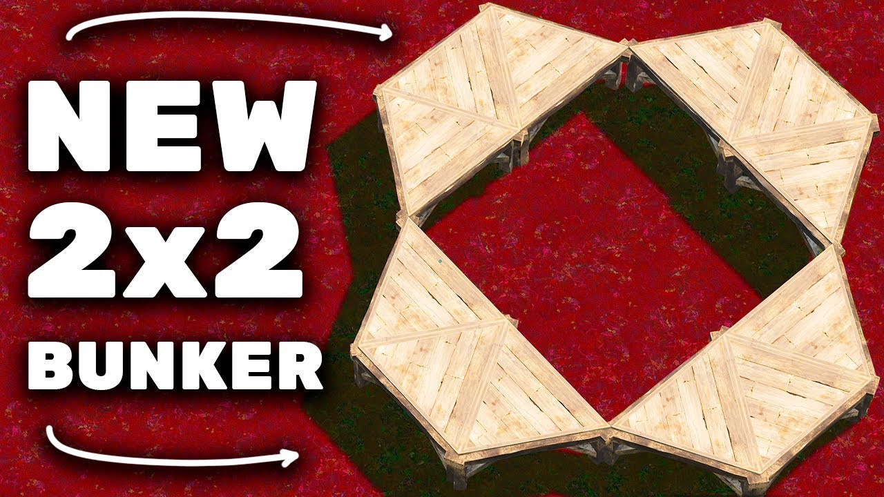 ''NEW 2025'' 2x2 Bunker Rust Base Design 2025 (full guide) - YouTube