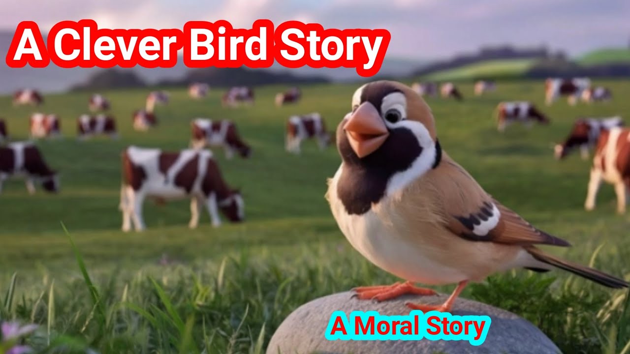 A Clever Bird Story, English Story For Kids,,Moral Story For Kids,Kids ...