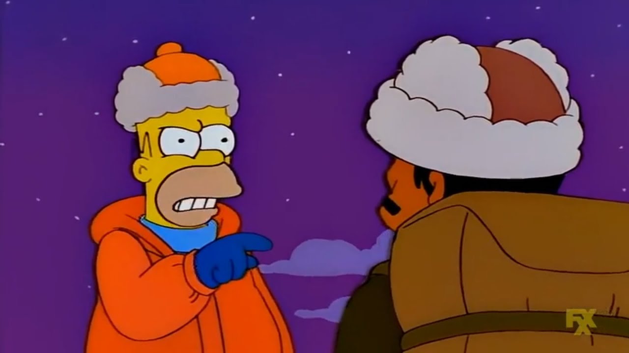 Homer Simpson Fires Sherpas - YouTube