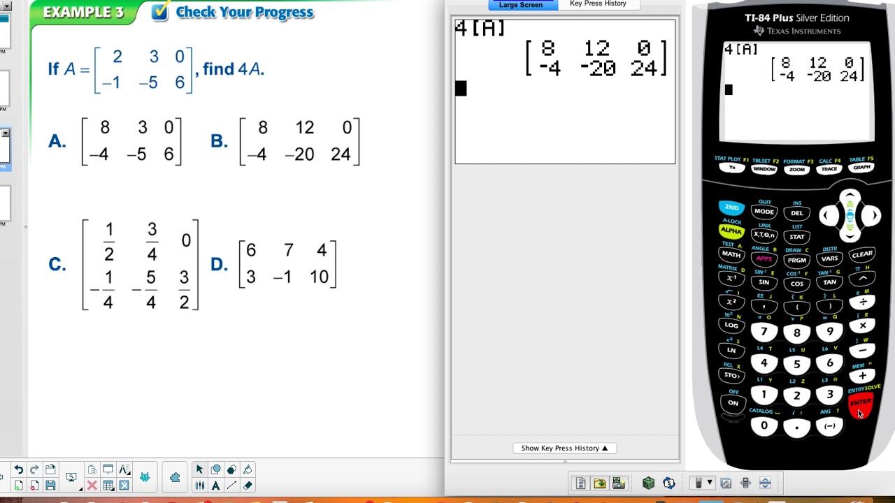 3 5 Alg 2 Graphing Calculator Tips - YouTube