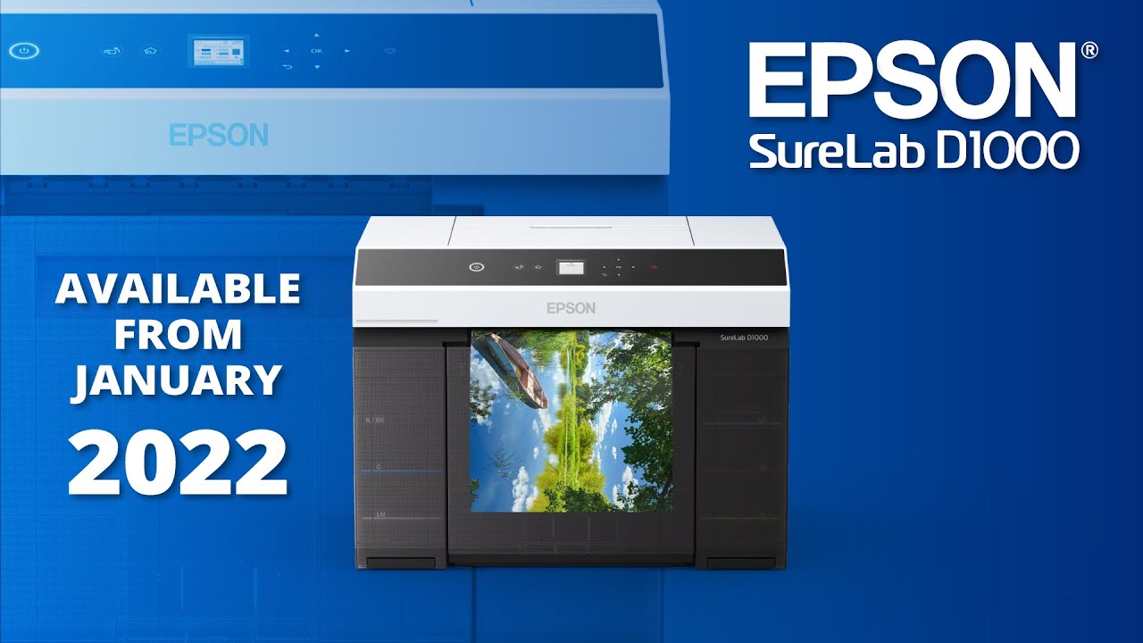 The NEW Epson SureLab D1000 MiniLab Compact Printer - YouTube