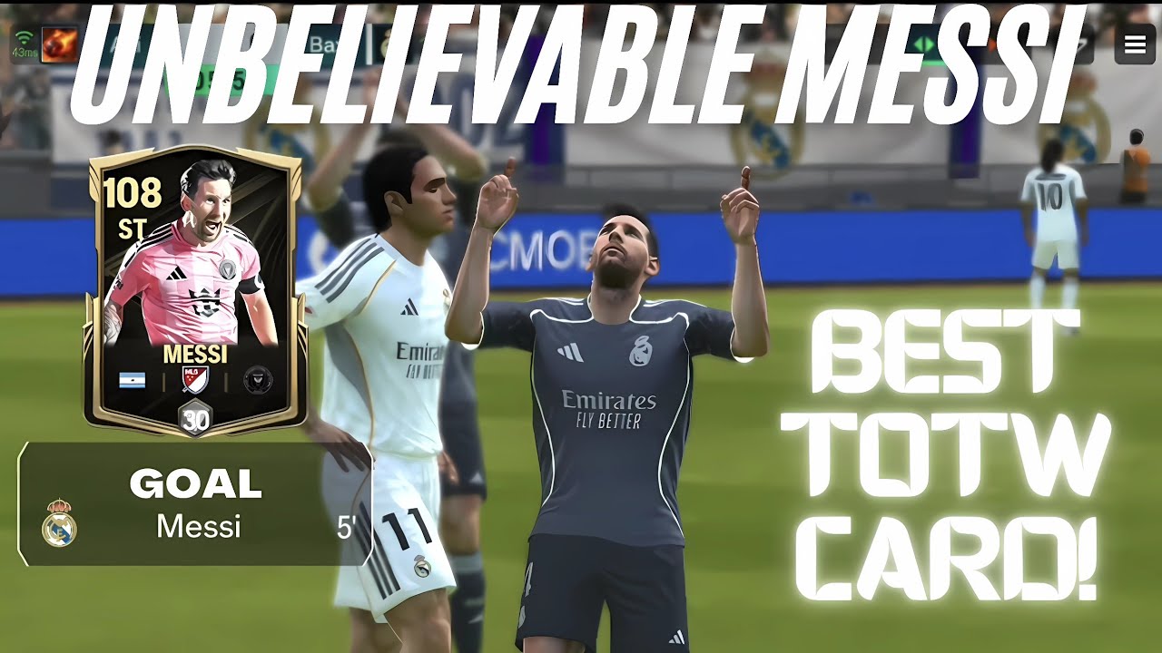 CLAIMED MESSI FROM TEAM OF THE WEEK! 🔥 Best TOTW Player in FC Mobile ...