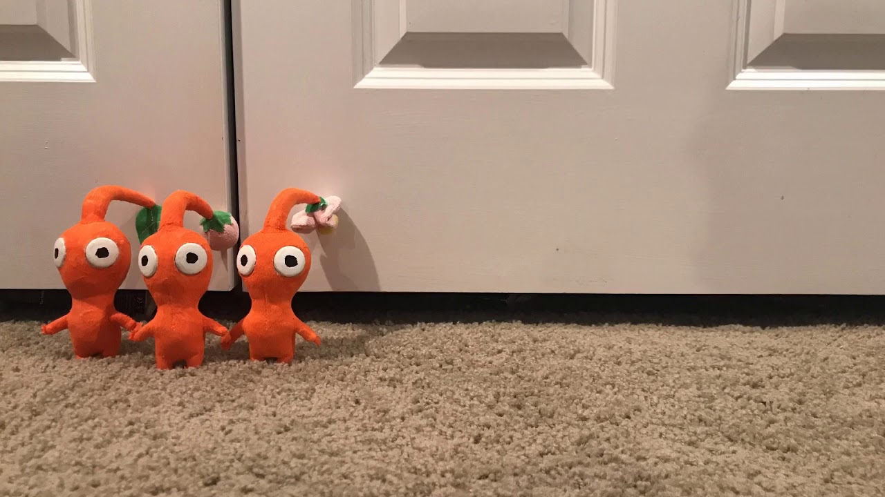 7 Pikmin Custom Plushes in Stop Motion - YouTube