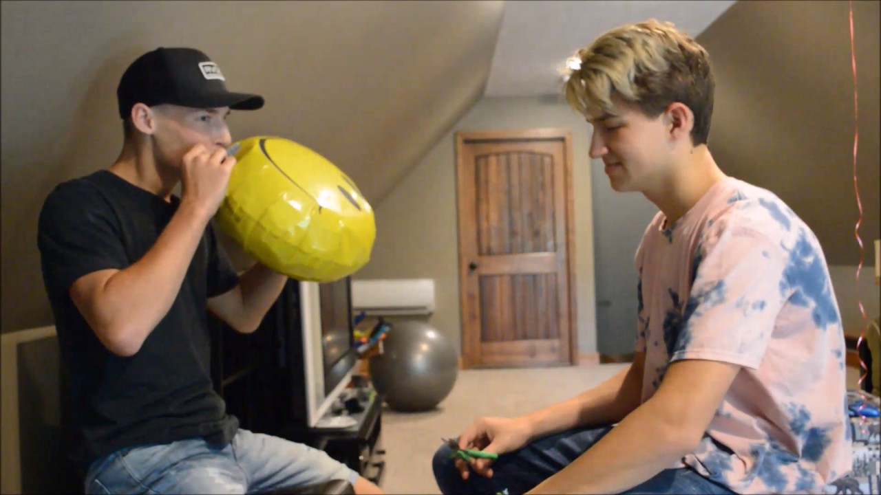HELIUM CHALLENGE!!! (try not to laugh) - YouTube
