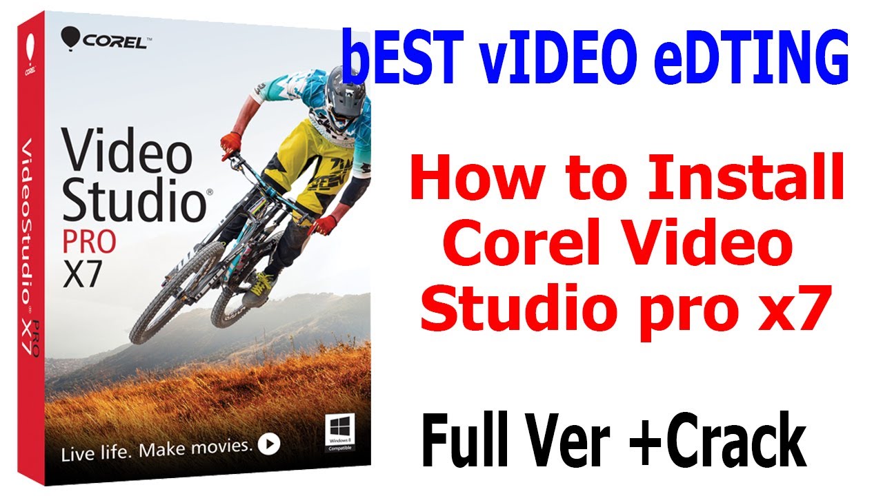 How to Download & Install Corel Video Studio pro x7 Video Tutorial 2020 ...