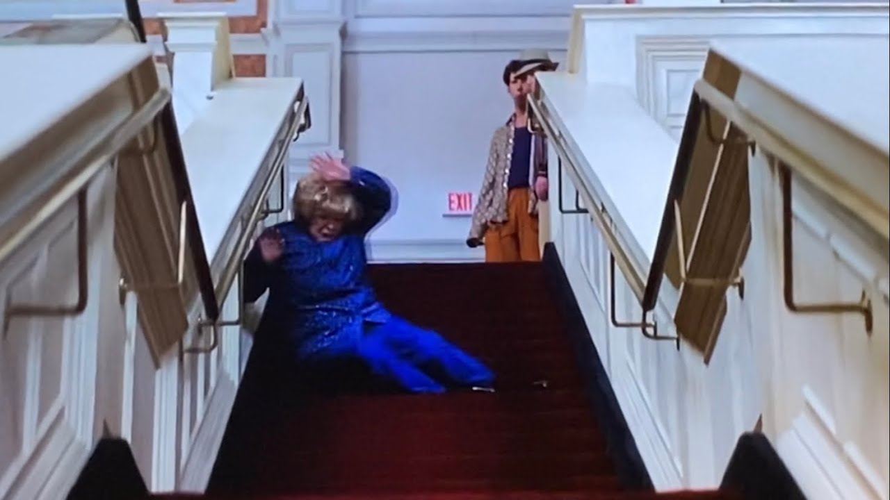 Rat Race: Falling Down Stairs Scene - YouTube