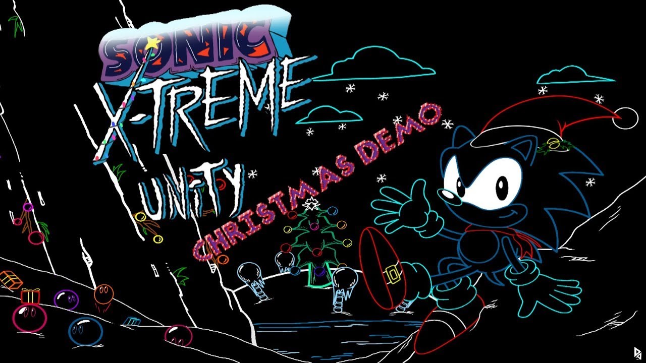 Sonic X-Treme Unity (Project SXU): Christmas Demo Walkthrough (1080p ...