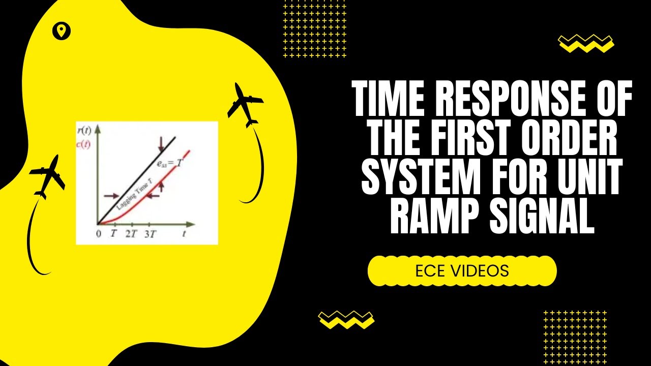 Time response of the first order system for unit ramp input - YouTube