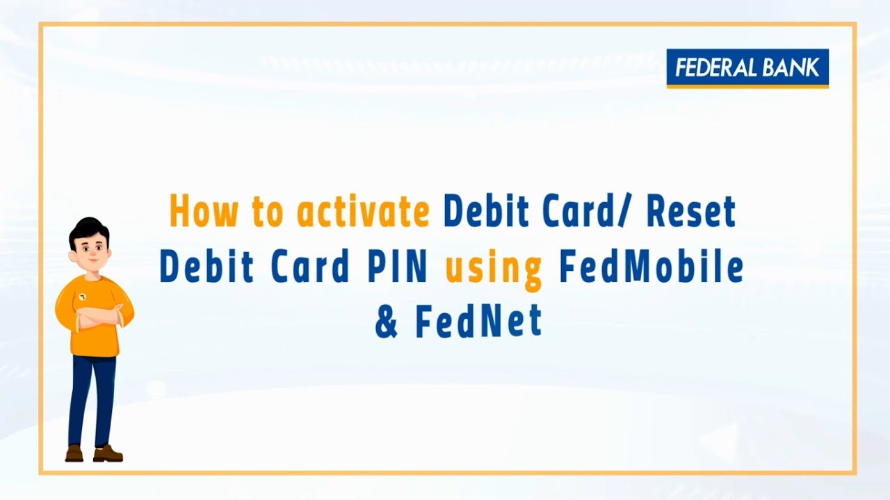 Debit Card Activation Using FedNet & FedMobile - YouTube