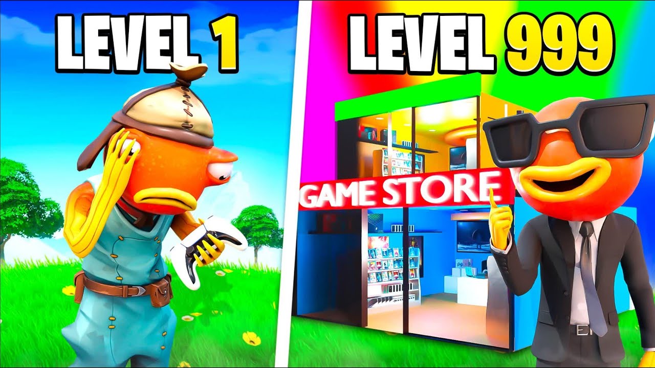 FORTNITE GAME STORE TYCOON🎮 LEVEL SHOP 3/4 - ALL POSSIBLE UPGRADES ...