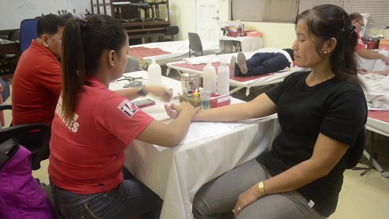 Blue Magic Serves With A Smile: Blood Letting Program - YouTube
