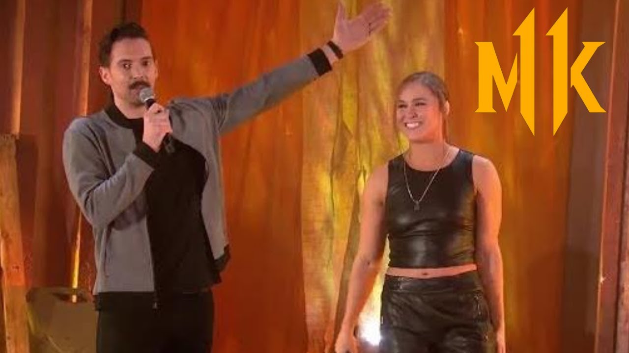 RONDA ROUSEY Talks about voicing Sonya Blade in Mortal Kombat 11 - YouTube