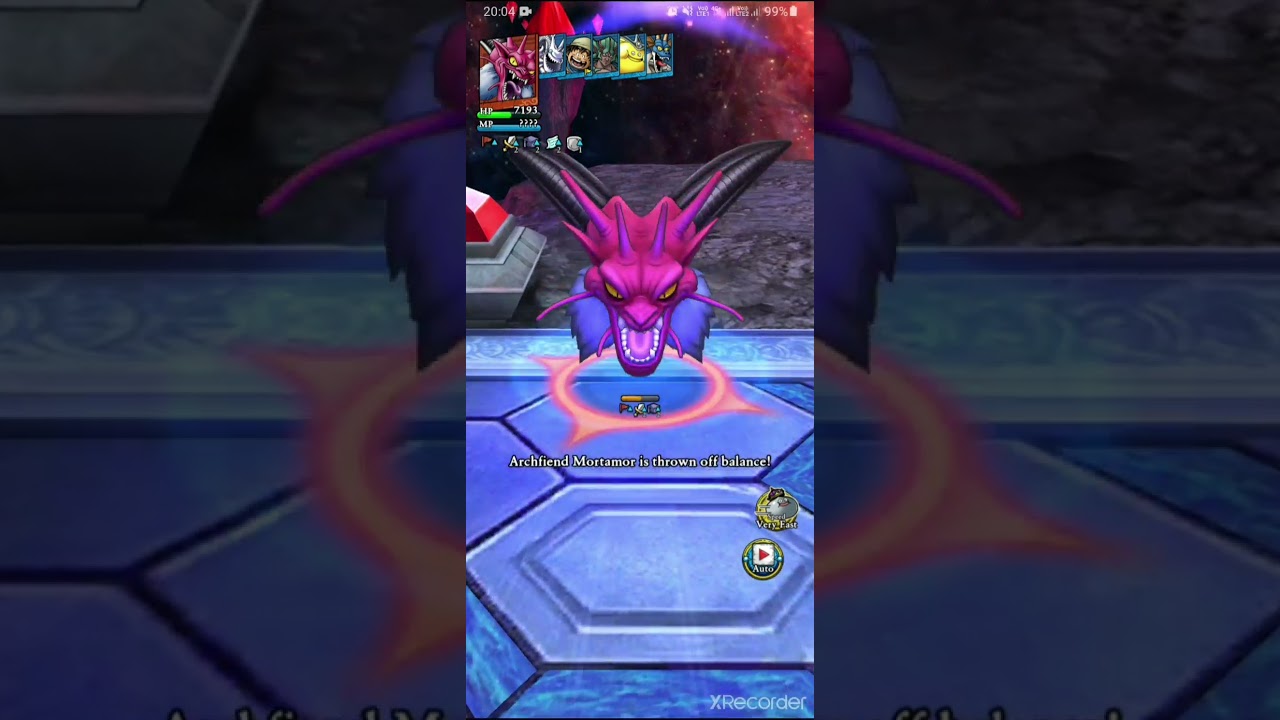 Dragon Quest Tact - DQ6 - Phantom Realm - Archfiend Mortamor EX ...