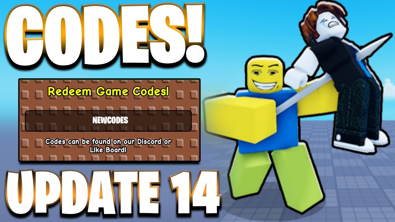 *NEW* ALL WORKING UPDATE 14 CODES FOR STICK BATTLES! ROBLOX STICK ...