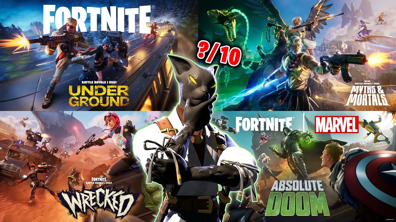 Ranking Every CHAPTER 5 SEASON in Fortnite - YouTube