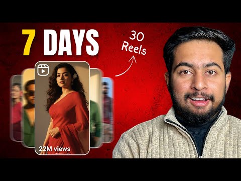 I Tried Instagram Reels for 7 Days🥵 (Unbelievable Growth📈)