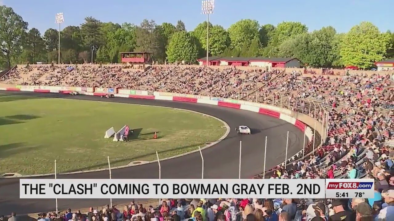 'Clash' coming to Bowman Gray Stadium - YouTube
