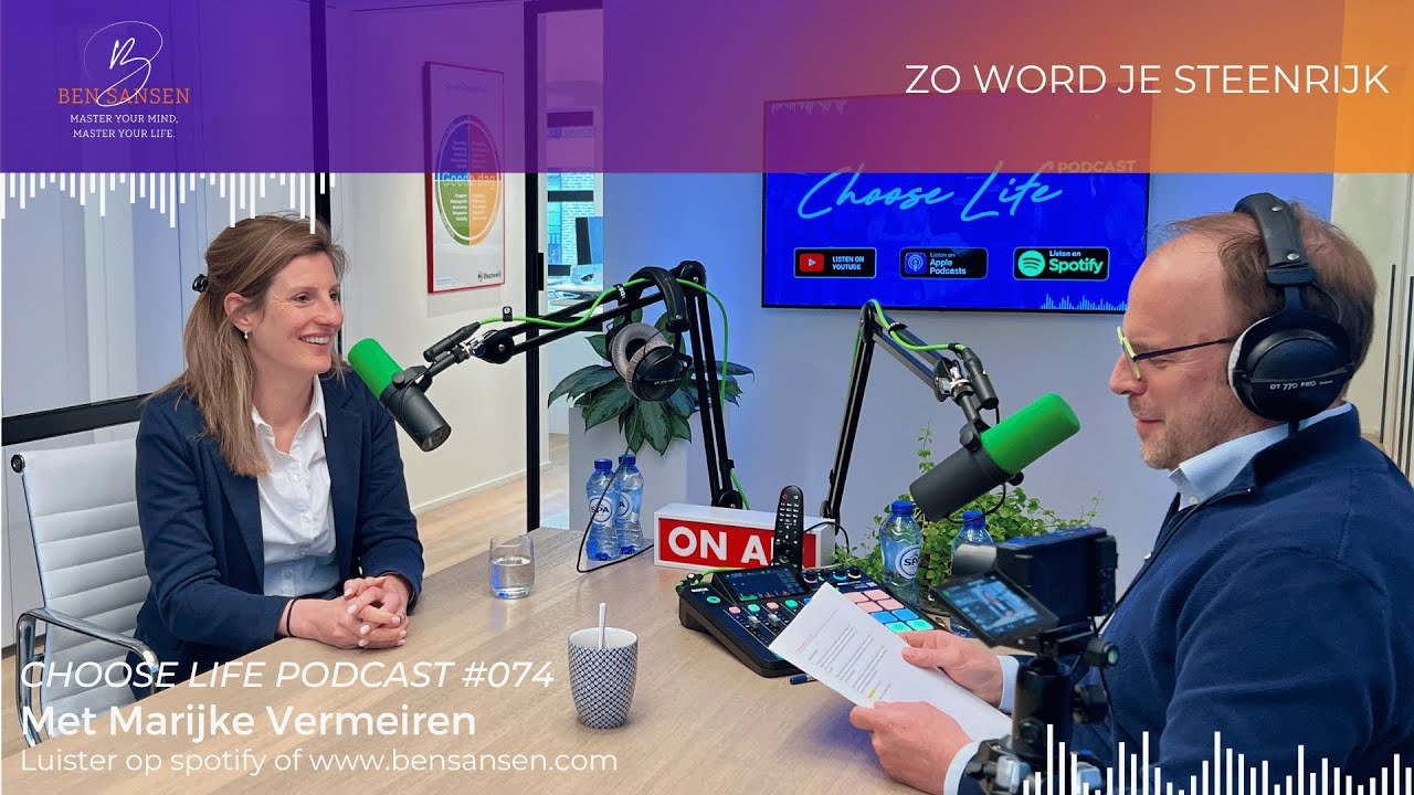 #074 Zo word je steenrijk | met Marijke Vermeiren - YouTube