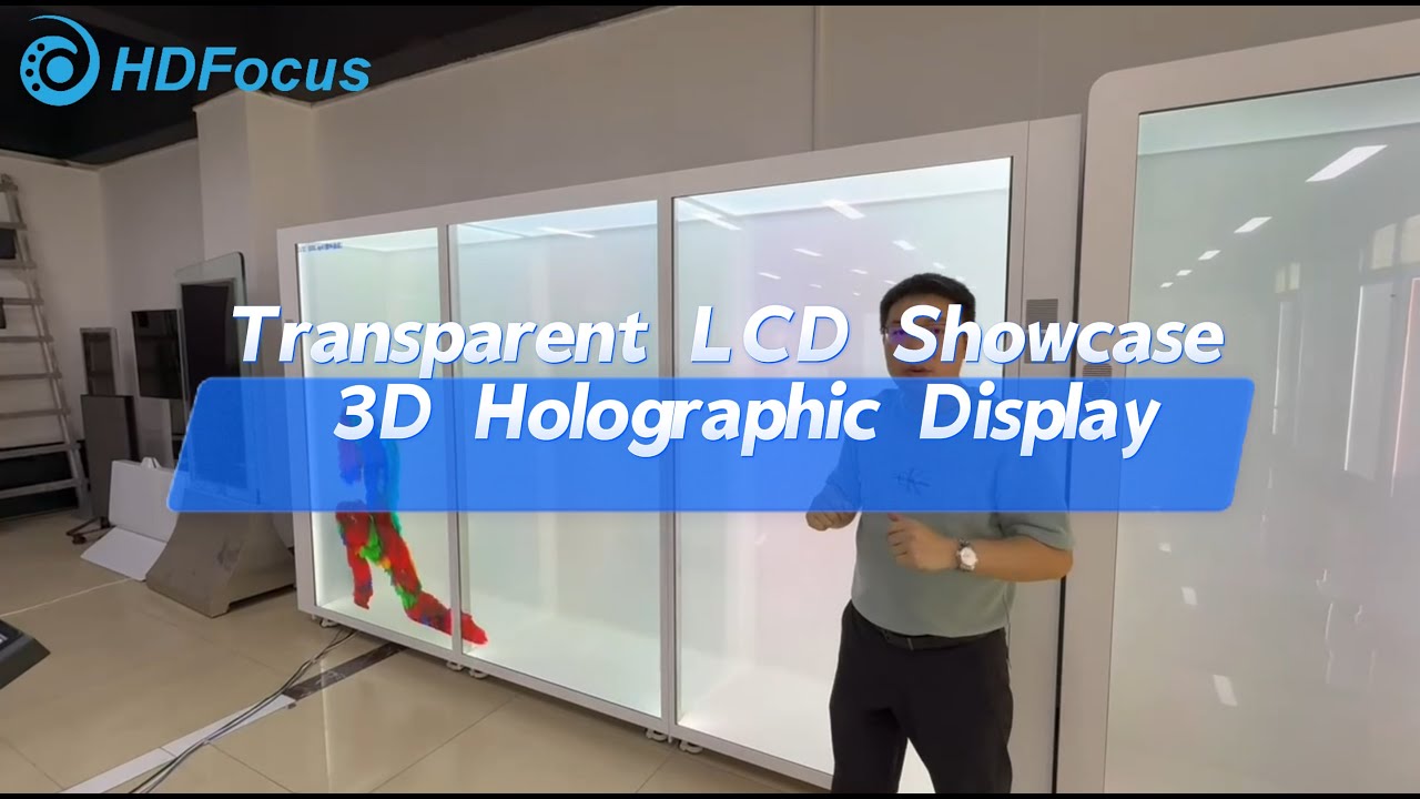 The Future of Display is Here: 86" Transparent LCD 3D Holographic ...