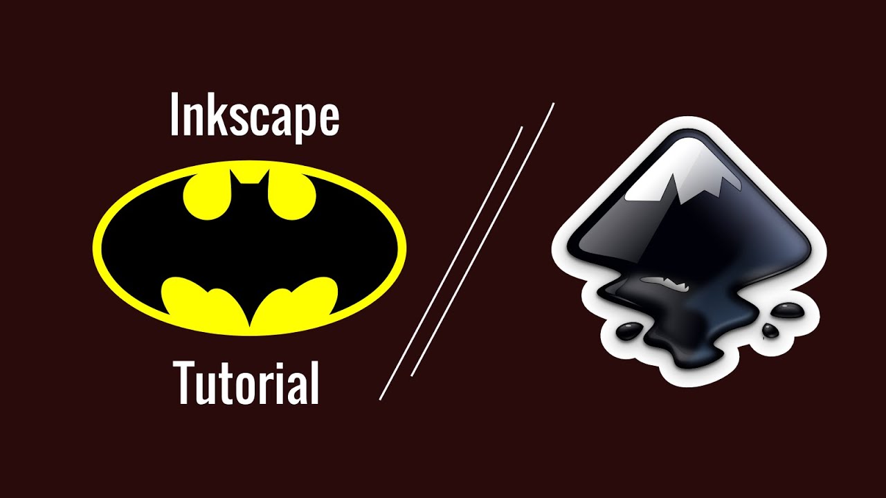 Inkscape - Cómo hacer el logo de Batman - Tutorial simple - Logo ...