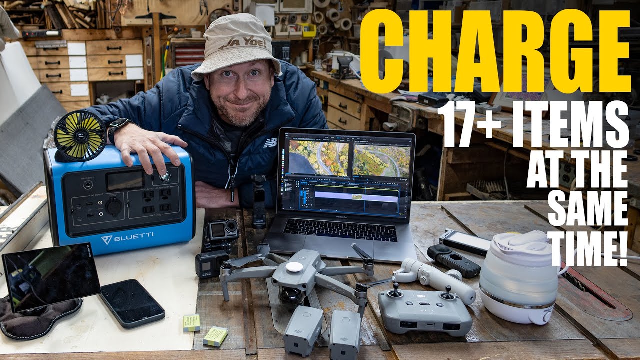 Off Grid Portable Power Station that Charges all your Stuff! - YouTube