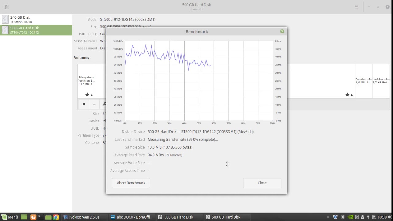 SSD vs HDD speed test on linux mint - YouTube