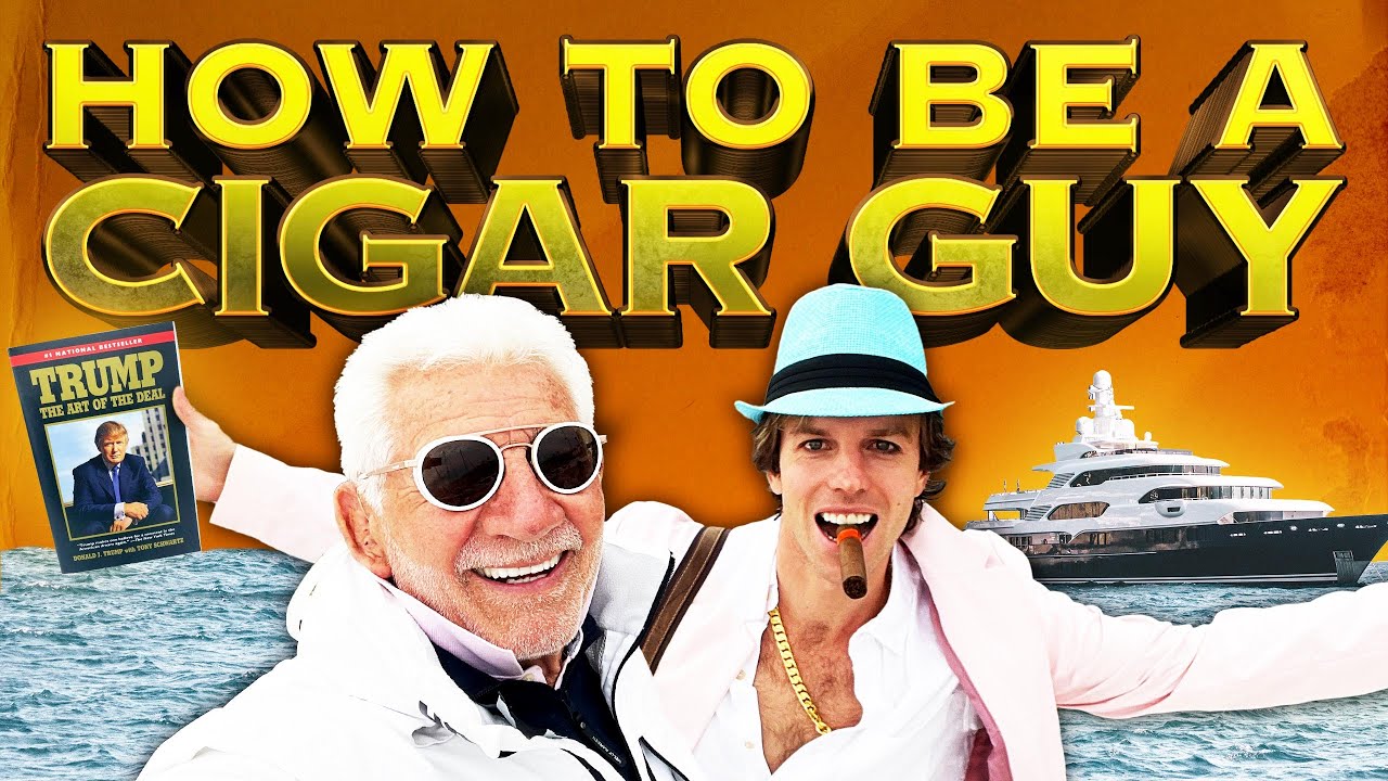 How To Be A Cigar Guy | ACADEMY OF CHAD - YouTube