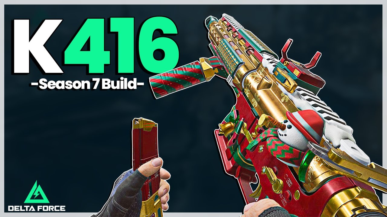 BEST K416 Build in Delta Force Season 7 (Fast ADS & Low Recoil) - YouTube