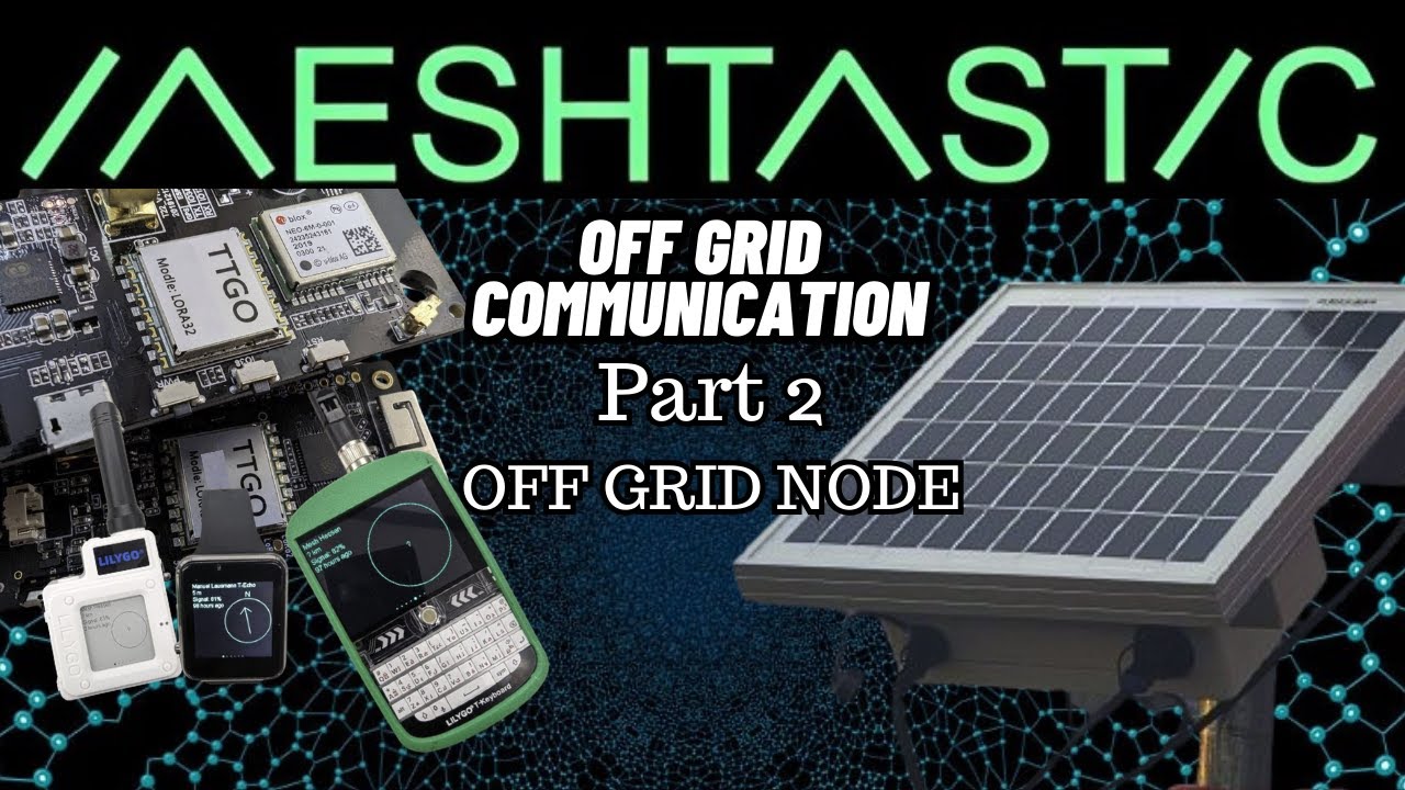 Meshtastic Offgrid Kommunikation Teil 2 Das Offgrid Node - YouTube