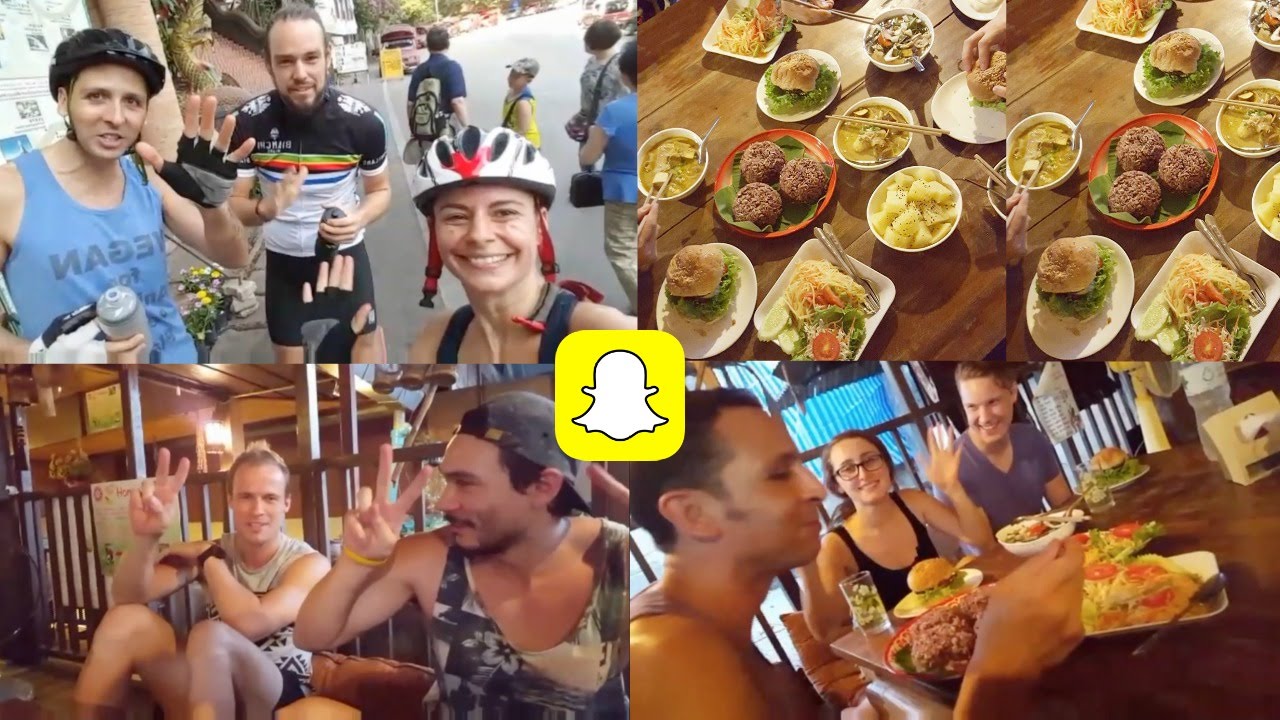 Snapchat Story Vlog | Dinner with Those Vegan Couples ;) - YouTube