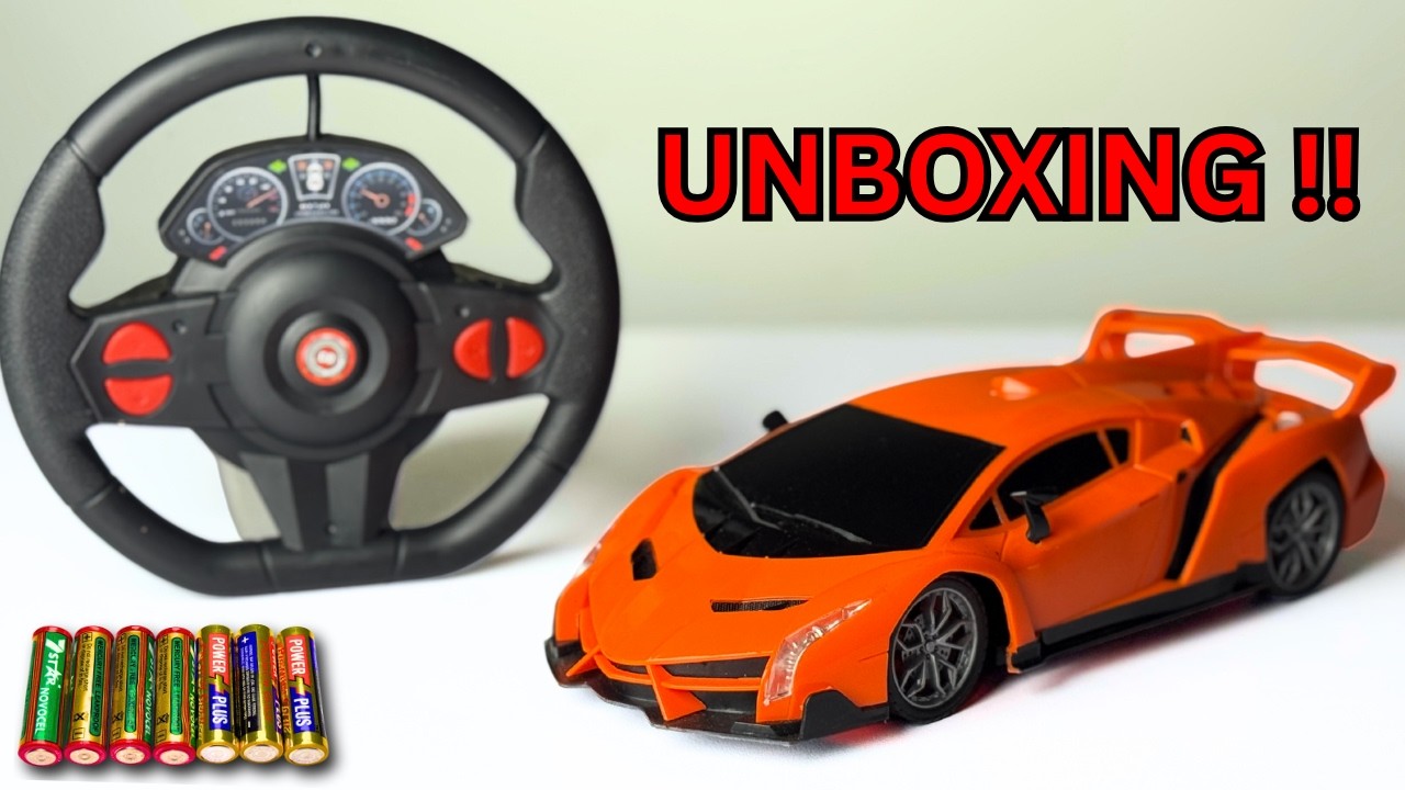 Fastest RC Lamborghini Aventador Unboxing & Testing, Remote Control ...