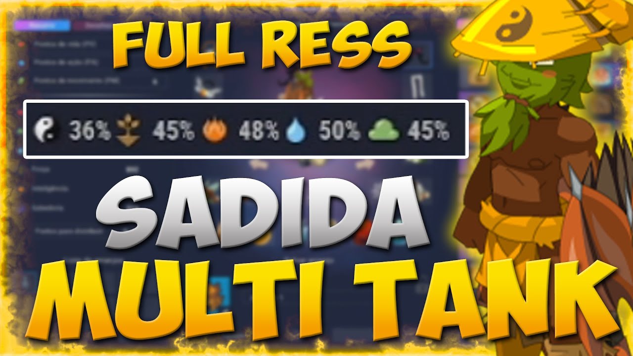 [DOFUS] PVP 1x1: SADIDA MUILTI TANKER FULL RES COM NOVOS SETS - YouTube