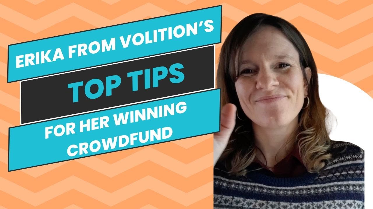 Erika's top tips and lessons learned from her 40k crowdfund - YouTube