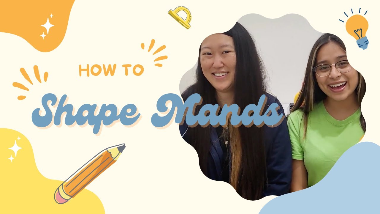 How to shape mands - YouTube