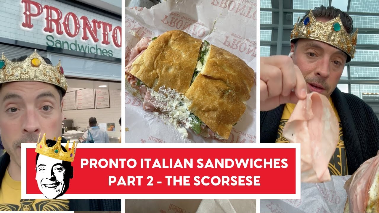 Sandwich Kingdom Review - Pronto Italian Sandwiches - Part 2 - YouTube