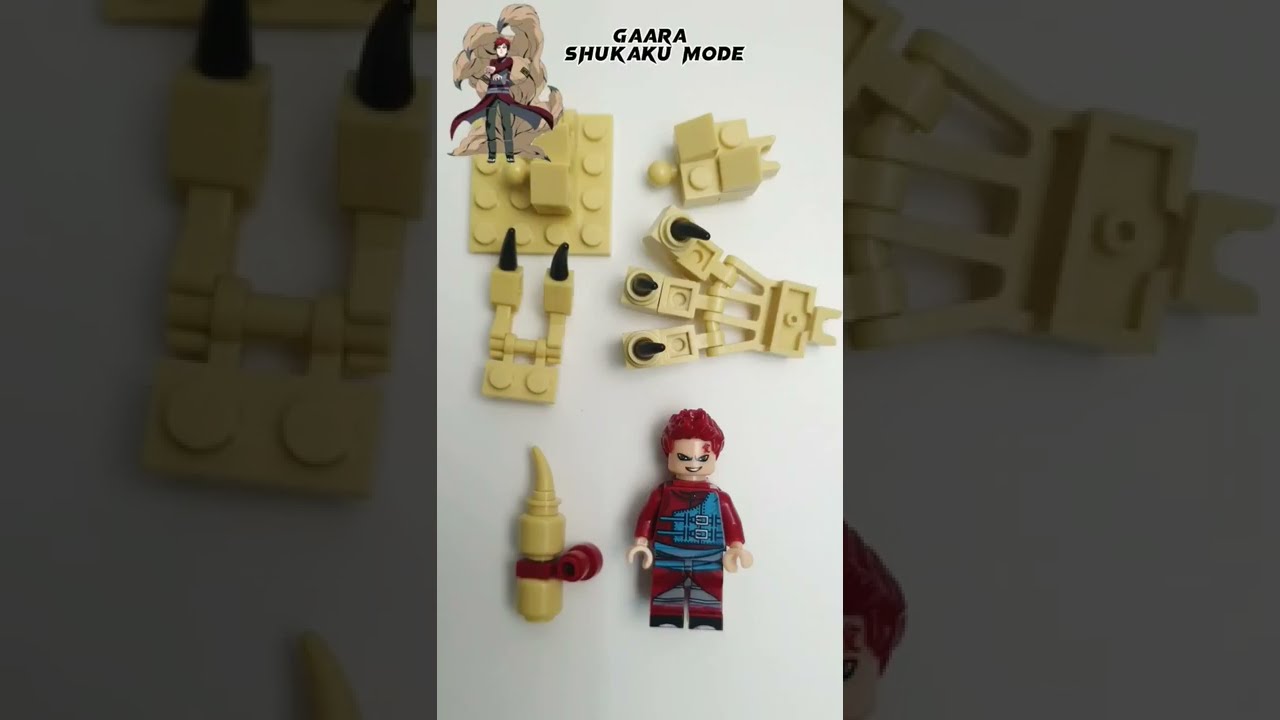 Lego Gaara Shukaku Mode Minifigures Unofficial #legonaruto # ...